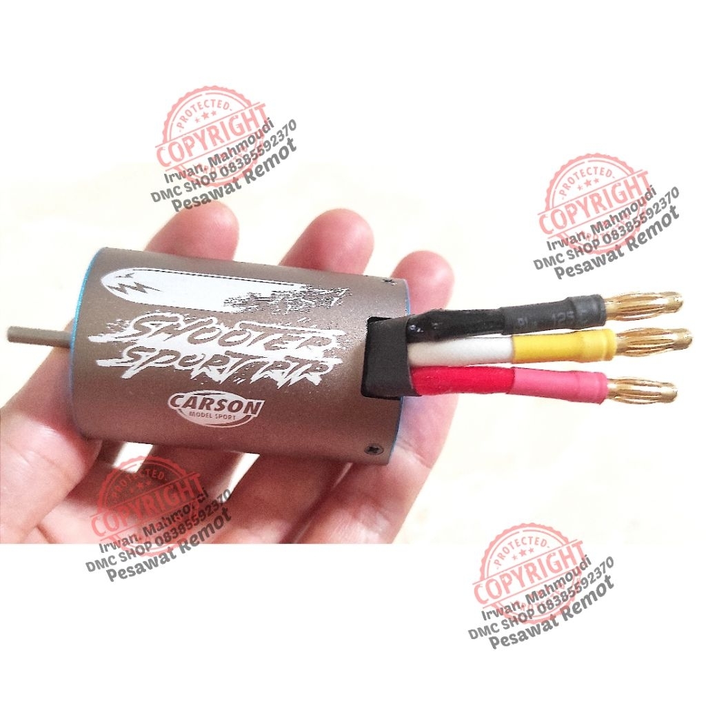 Jual HQ Motor Brushless Inrunner 3656 3000KV Carson Shooter Sport ...