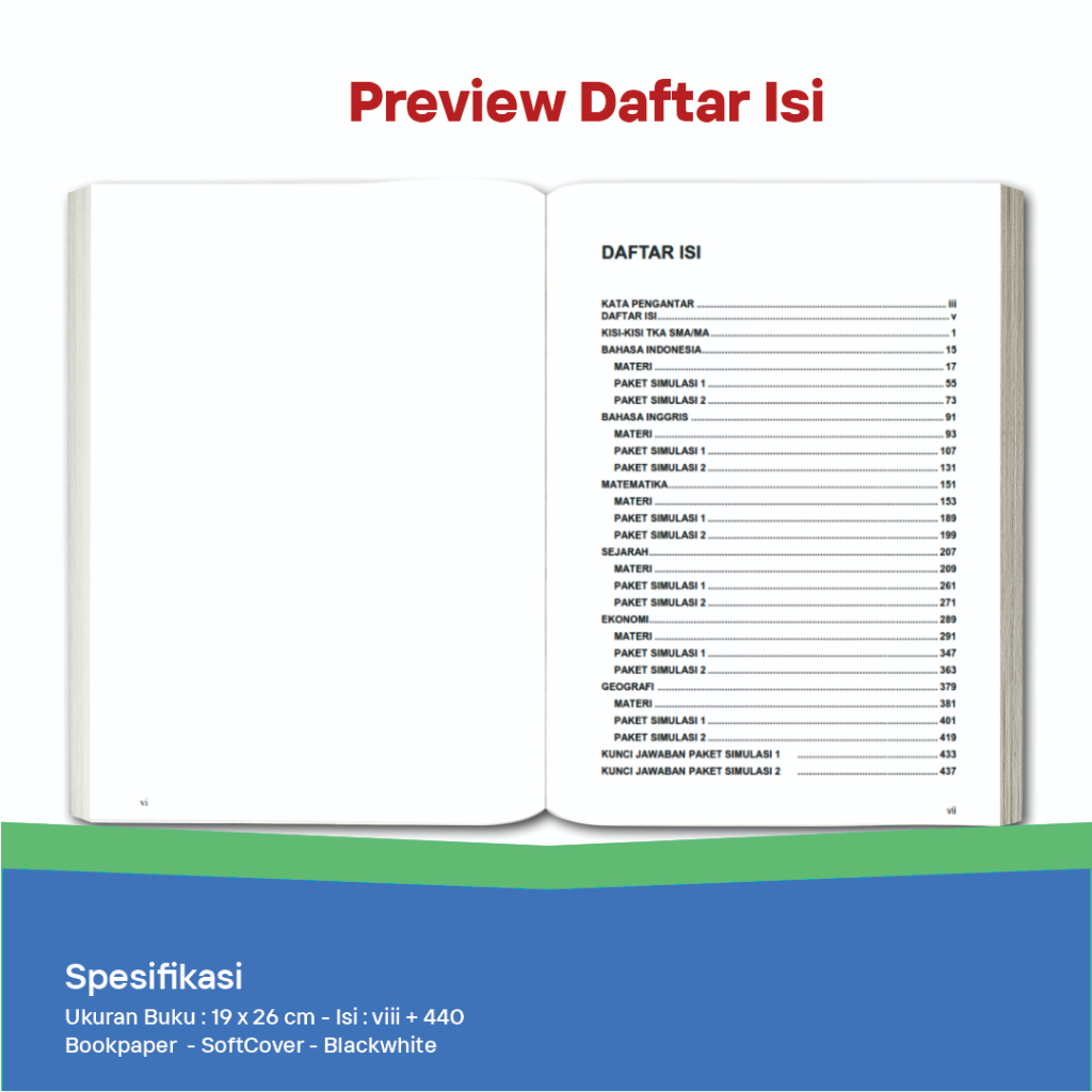 Jual Buku SIAP TKA IPS 2025 SMA/MA | Tim Guru Indonesia | Persiapan Tes ...