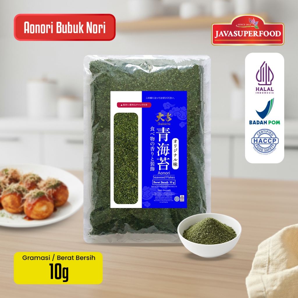 Jual AONORI Bubuk Nori Halal 10 g / Ao Nori Powder Import Taburan ...