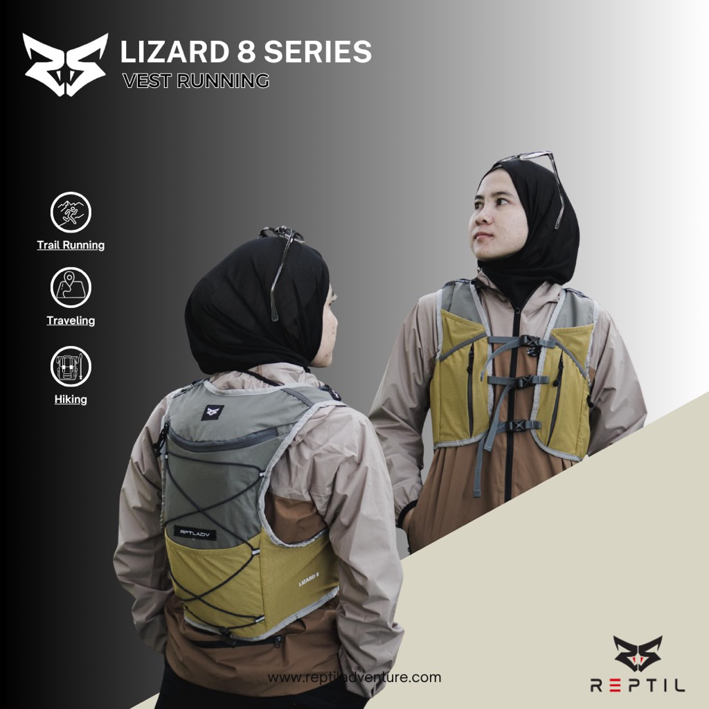 Jual Reptil Adventure Hydropack / Vest Running Lizard 8 - Running Vest ...