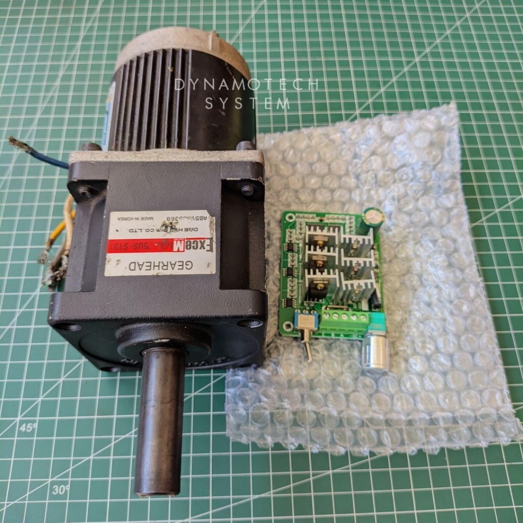 Jual DC Motor Gearbox Brushless 24V 200W 110 Rpm Torsi Kuat - Dengan ...