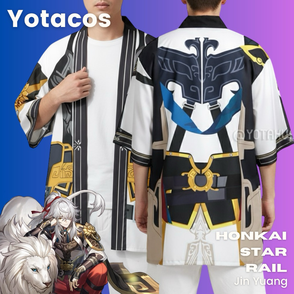 Jual Haori Cardigan Anime Game HSR Honkai Star Rail Jing Yuan Kostum ...