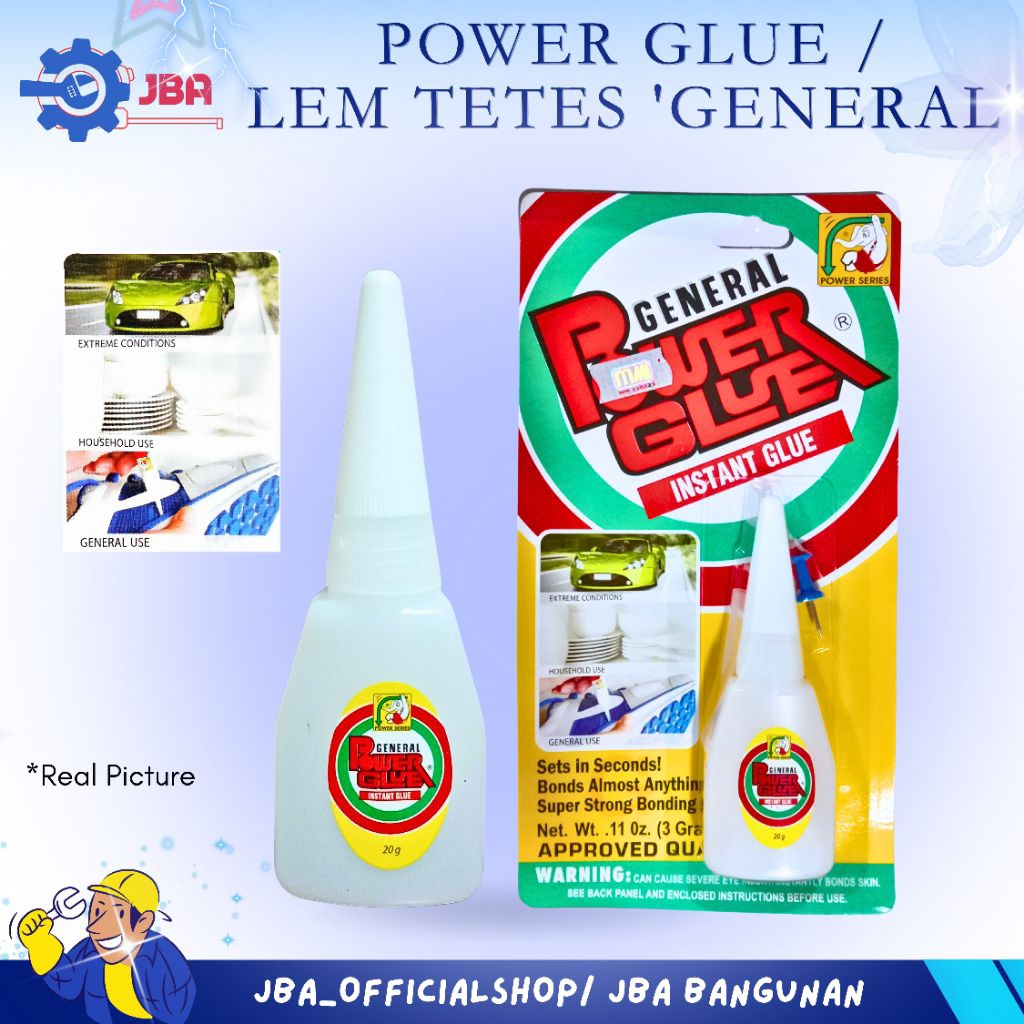 Jual Lem Power Glue General 20g / Lem Tetes / Lem Korea / Lem Tetes ...
