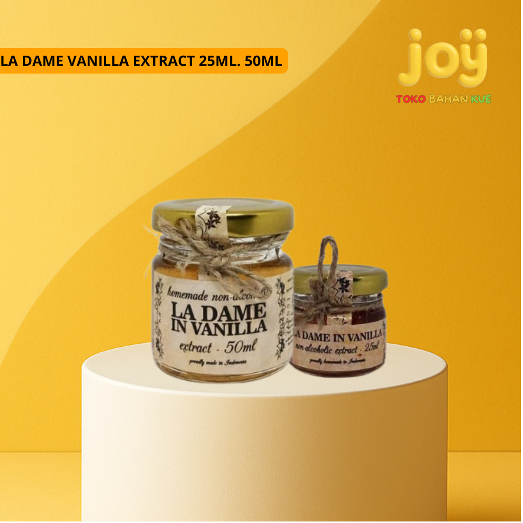 Jual La Dame in Vanilla Halal Vanilla Extract (25ml, 50ml) | Shopee Indonesia