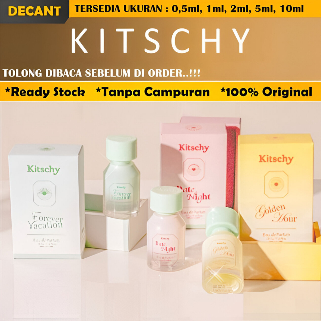 Jual (FREE TESTER) Decant/Share - Kitschy Feels Memory Lane Golden Hour ...