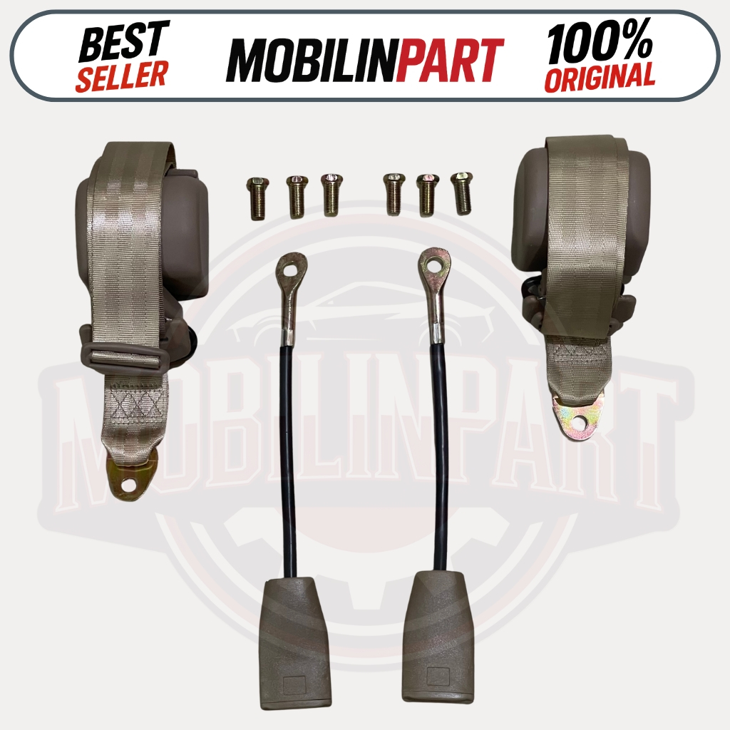 Jual Safety Belt, Sabuk Pengaman atau Seat Belt Mobil Otomatis Fullset ...
