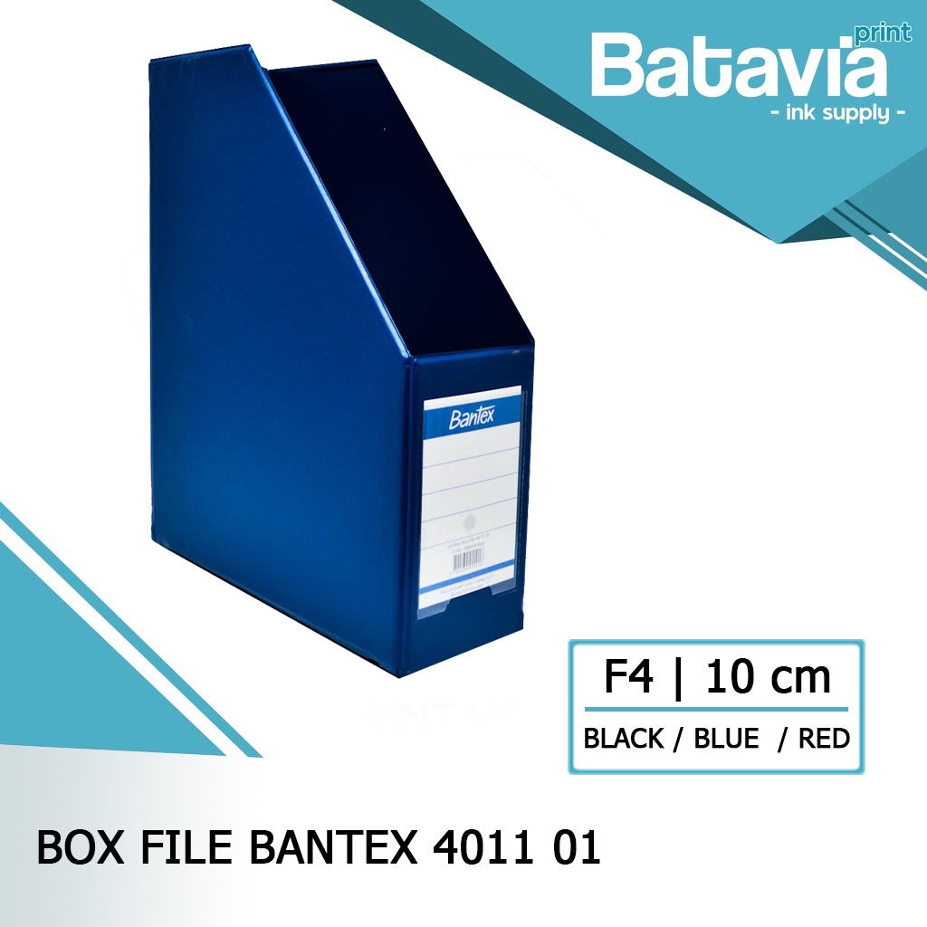 Jual BOX FILE BANTEX 4011 F4 / FOLIO 10 CM MAGAZINE FILE 1 PCS | Shopee ...