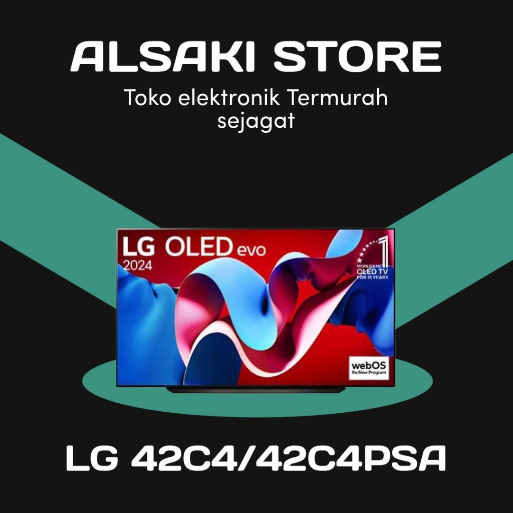 Jual LG OLED 42C4/42C4PSA 4K Smart tv 42 inch 2024 series | Shopee ...