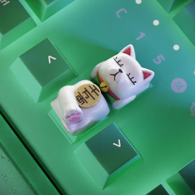 Jual Keycaps Turbo Granny Dandadan 2-Part | Custom Resin Artisan Anime ...