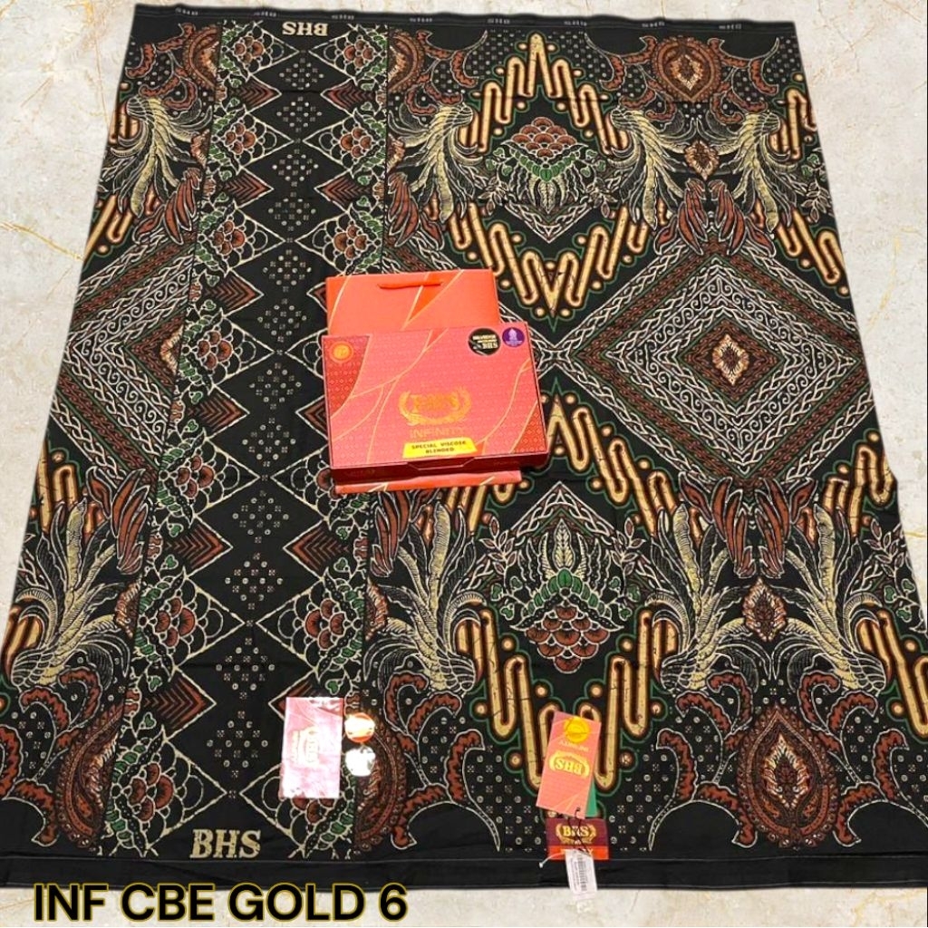 Jual Sarung BHS Infinity GOLD CBE (Motif Batik Terbaru) | Shopee Indonesia