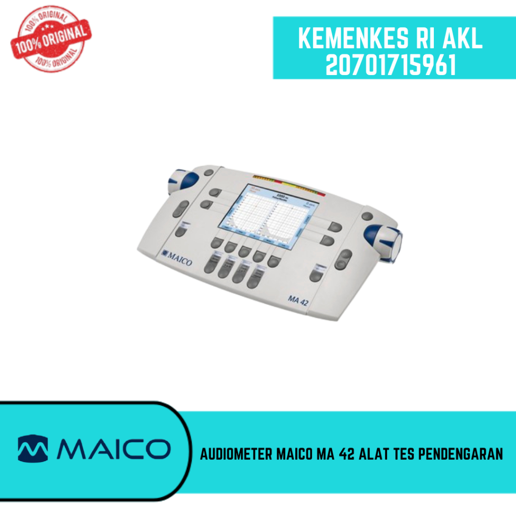 Jual Audiometer Maico MA 42 Alat Tes Pendengaran Lengkap Terbaru Maico ...