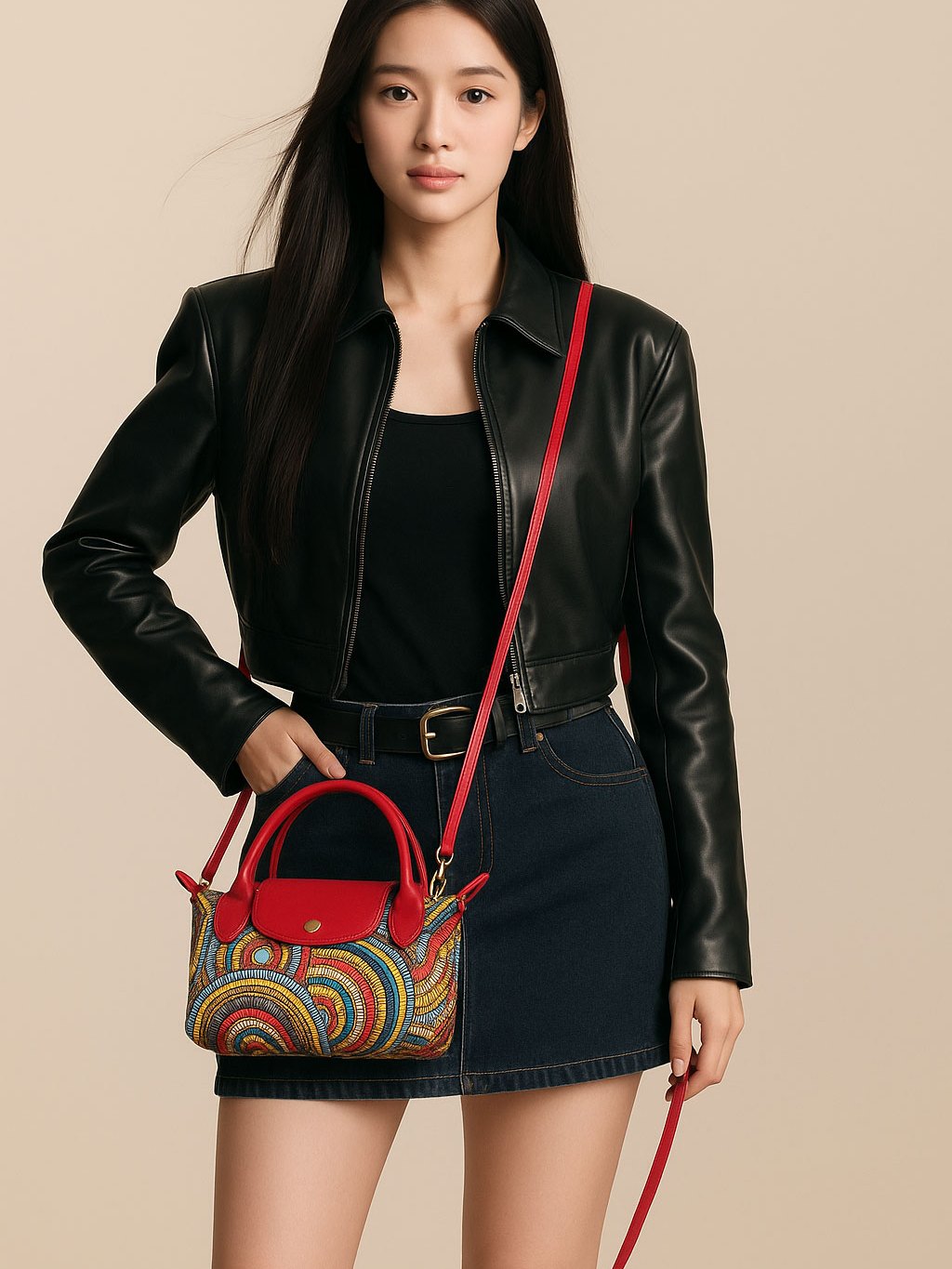 Jual Lecari Fio Mini LC Slingbag – Stylish & Praktis | Shopee Indonesia