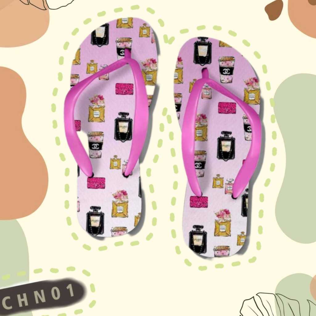 Jual Sendal Chanel Girl Cute Sendal jepit cewe cewek sandal murah flip ...