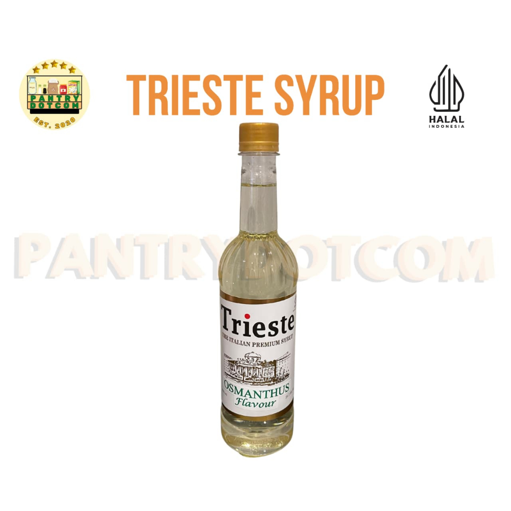 Jual TRIESTE - SYRUP RASA OSMANTHUS-SIRUP PREMIUM 650ML - BUNGA ...