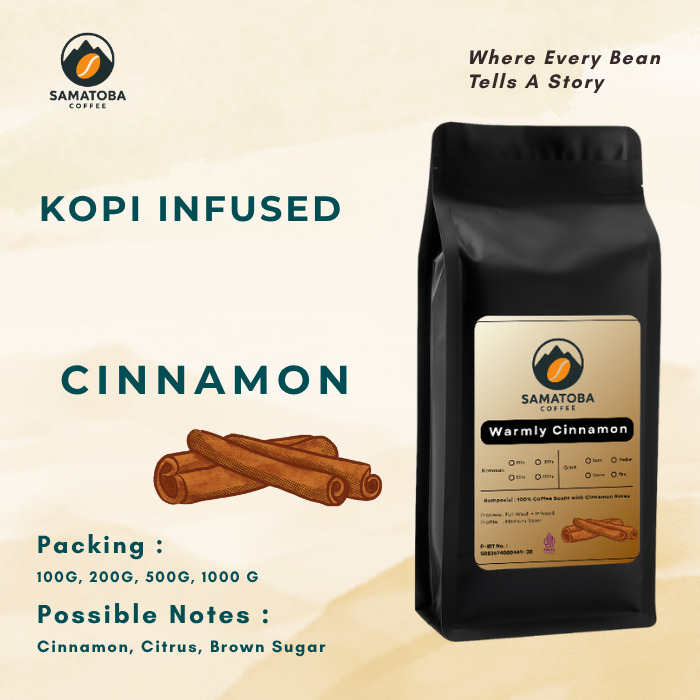 Jual Kopi Arabica Warmly Cinnamon Fermentation Process Roasted Beans ...
