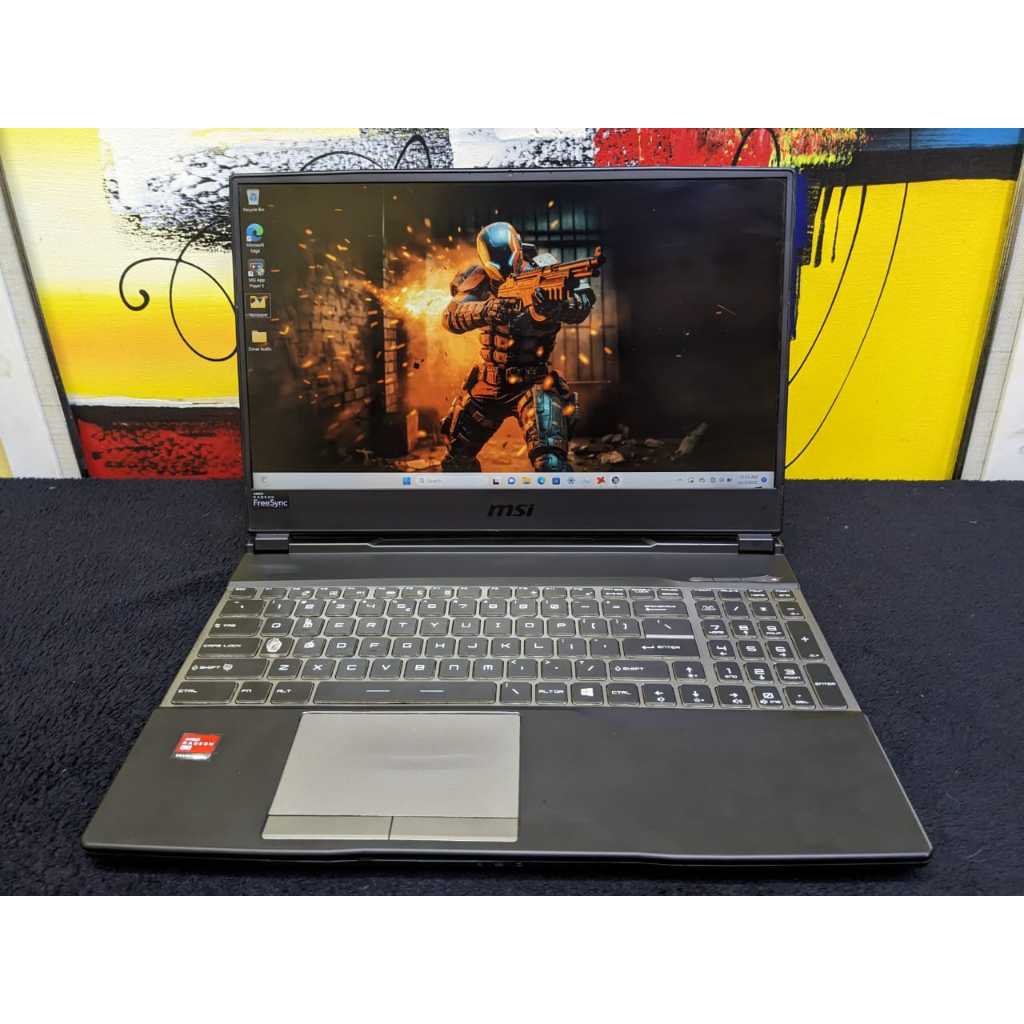 Jual Laptop Gaming MSI Alpha 15 Ryzen 5 3550H 16/256 RX 5500M | Shopee Indonesia