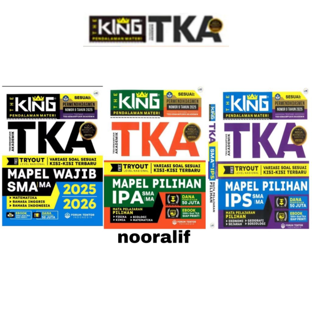 Jual BUKU TKA TES KEMAMPUAN AKADEMIK PEDALAMAN MATERI SESUAI KISI-KISI ...