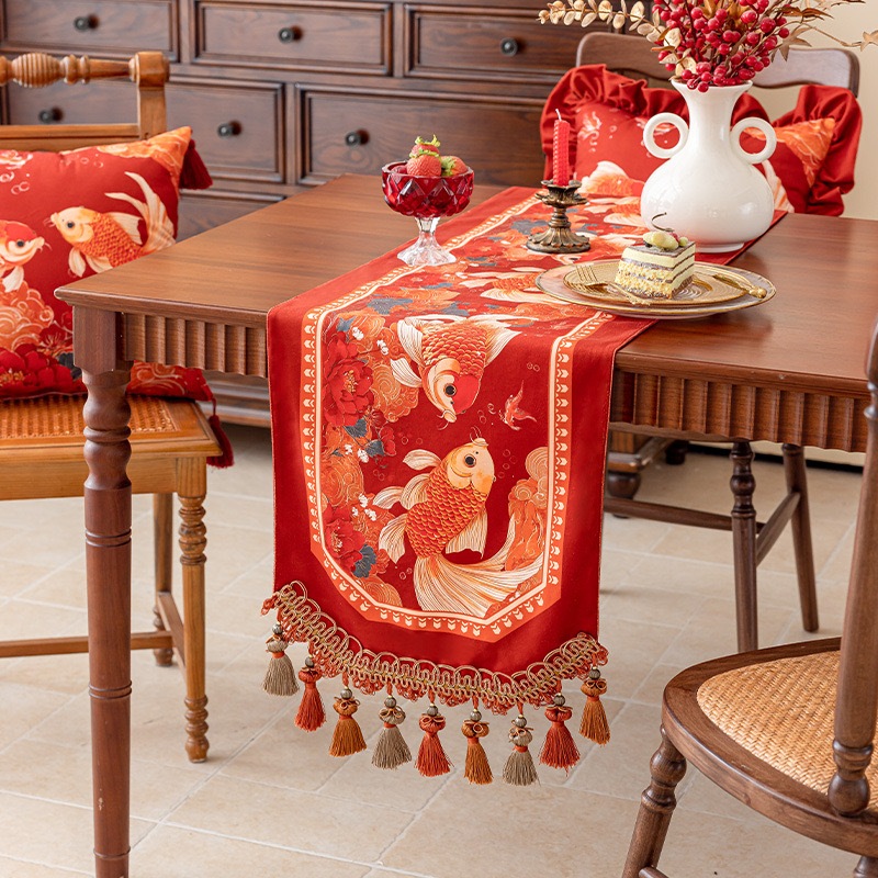 Jual Taplak Meja Imlek Premium Table Runner Series Motif Estetik ...