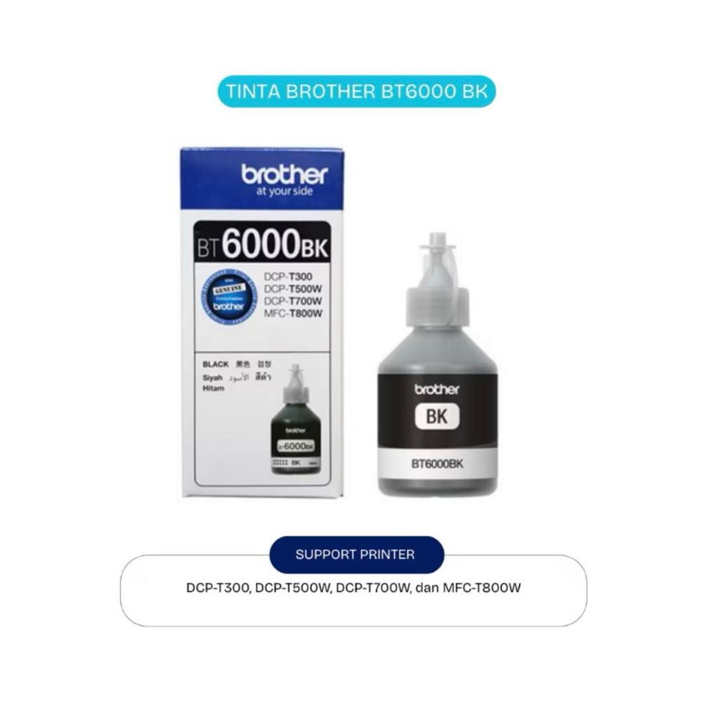 Jual Tinta Brother BT6000 BK untuk DCP-T300W DCP-T500W DCP-T700W MFC ...
