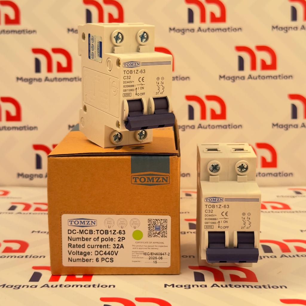 Jual TOMZN 2P DC 440V MCB 25A 63A 32A CIRCUIT BREAKER - TOMZN 2P DC ...