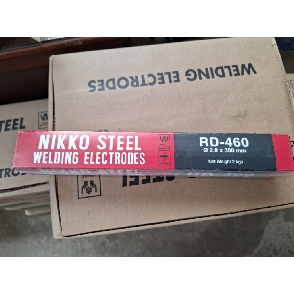 Jual Kawat Las Nikko Steel 2.0mm x 300mm RD-460 2kg / Elektroda Besi ...