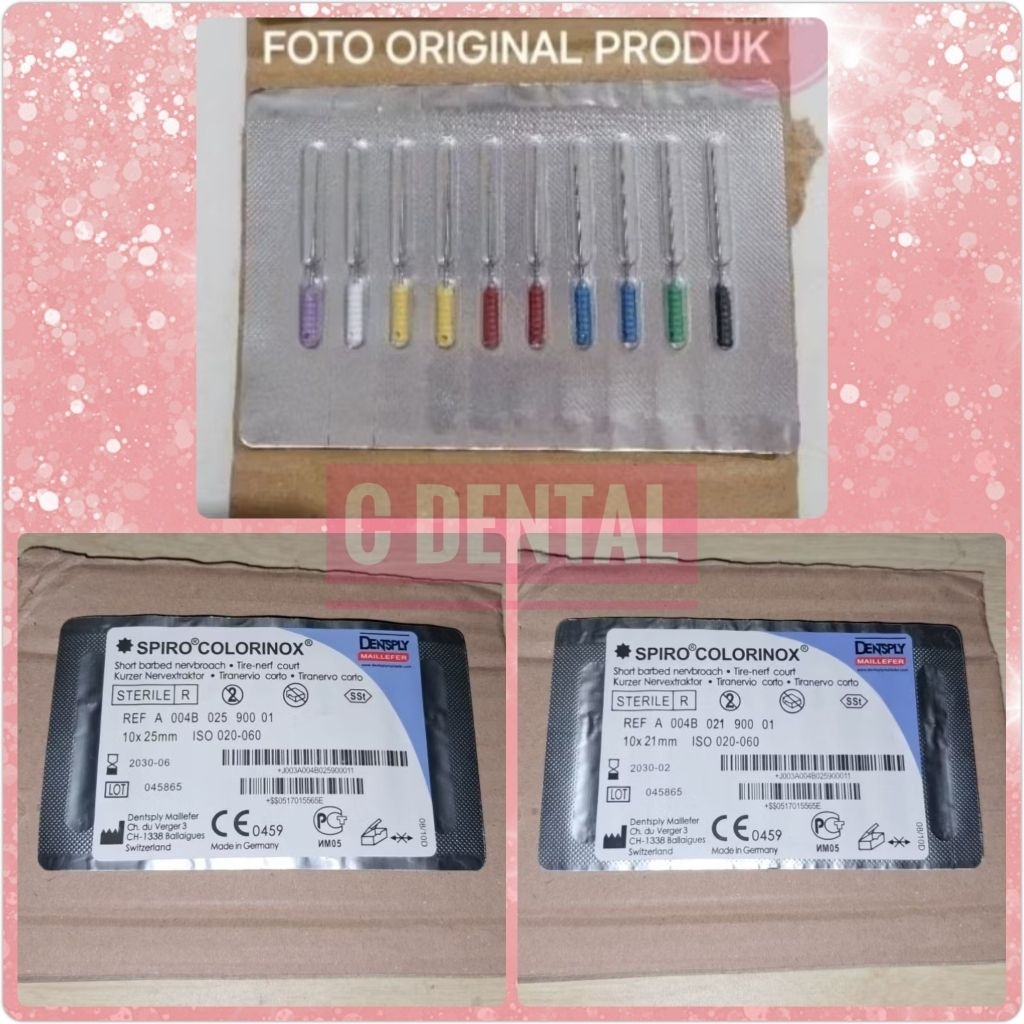 Jual Dentsply Dental Endo Jarum Ekstirpasi Saraf Pulpa Barbed Broaches ...