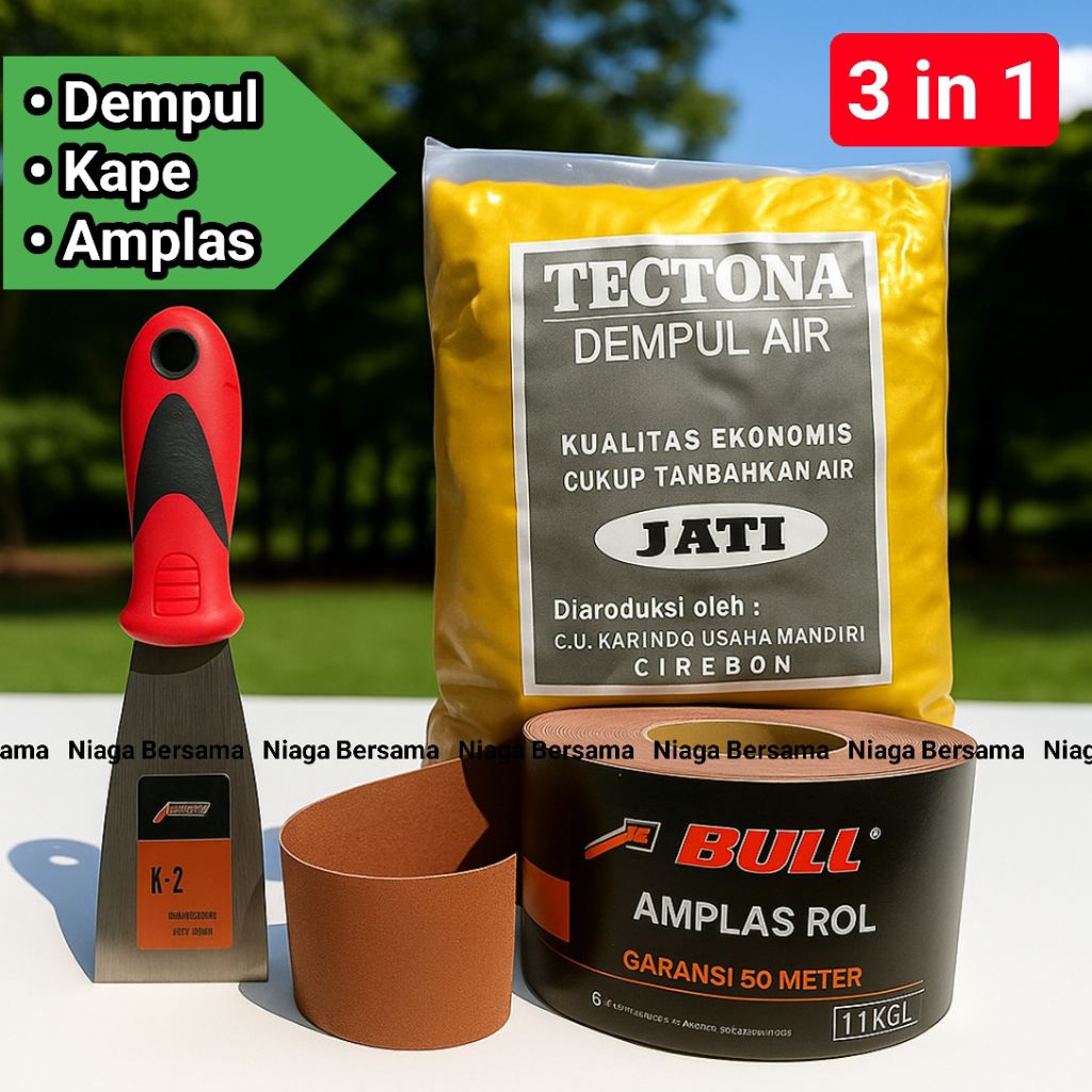 Jual Dempul Kayu Jati Mahoni 1 Kg Plus Kape Dan Amplas Paket DIY ...