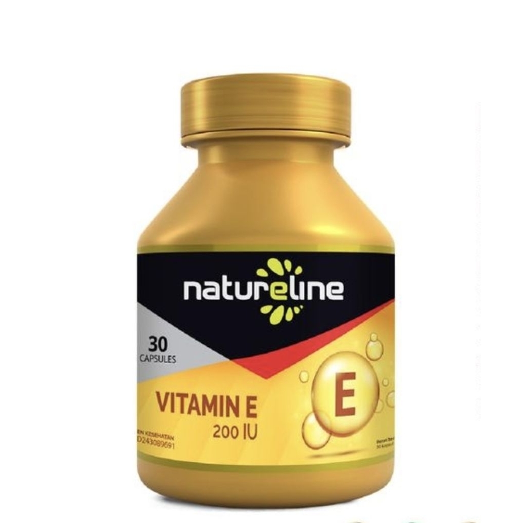 Jual NATURELINE VITAMIN E 200 IU ISI 30 KAPSUL | Shopee Indonesia