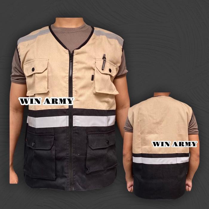 Jual BERKUALITAS!! Rompi Proyek - Rompi Safety - Rompi Tambang - Rompi ...