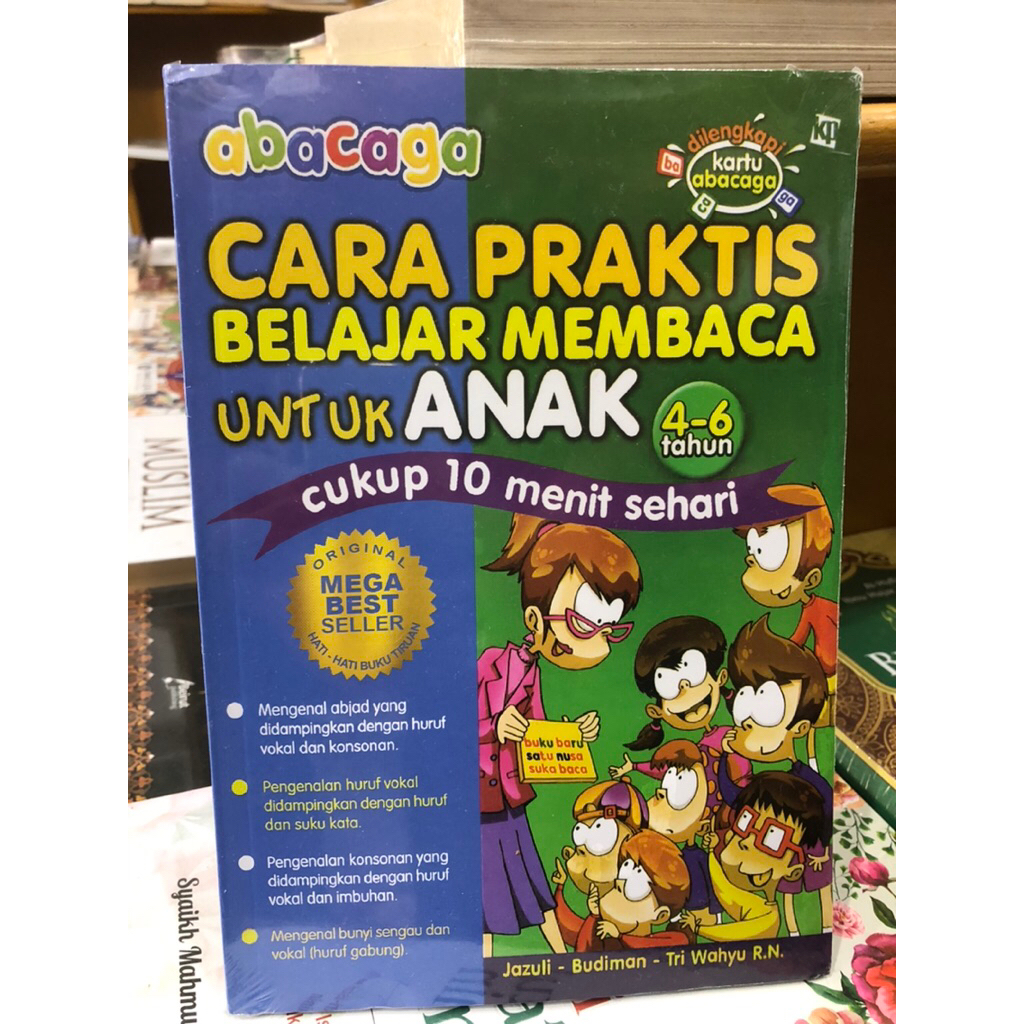 Jual ABACAGA Cara praktis belajar membaca | Shopee Indonesia