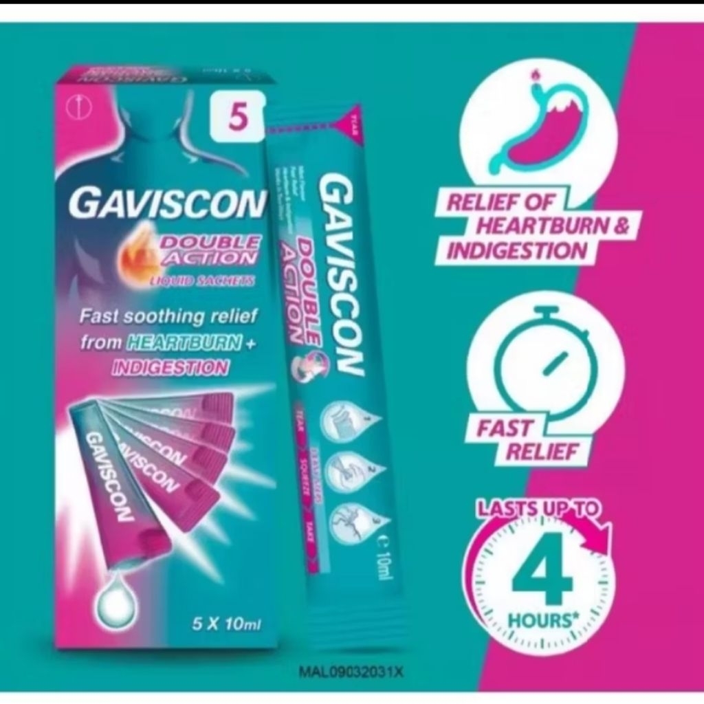 Jual Gaviscon Gerd And Maag relief Liquid per 1 sachet | Shopee Indonesia