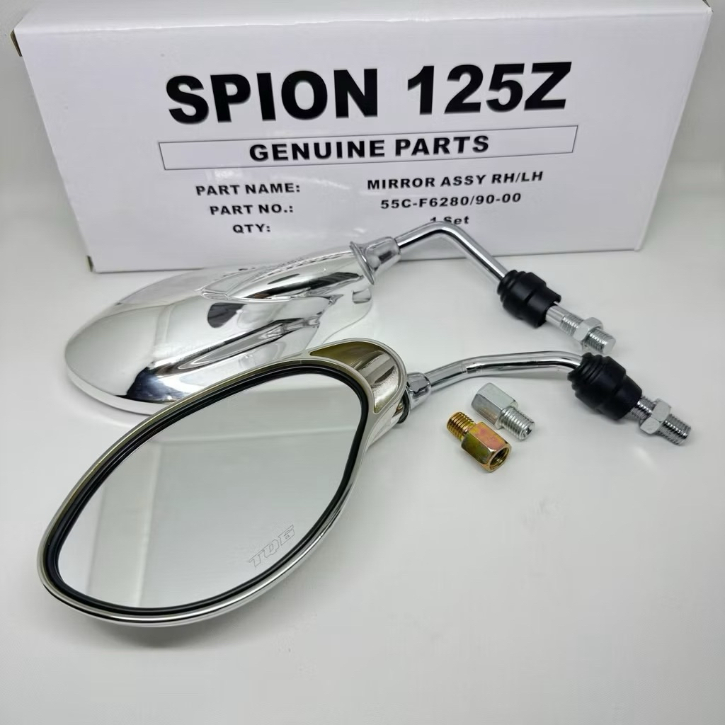 Jual Spion Motor Model X1 Yamaha 125z Thailand Hitam Tangkai Crome ...