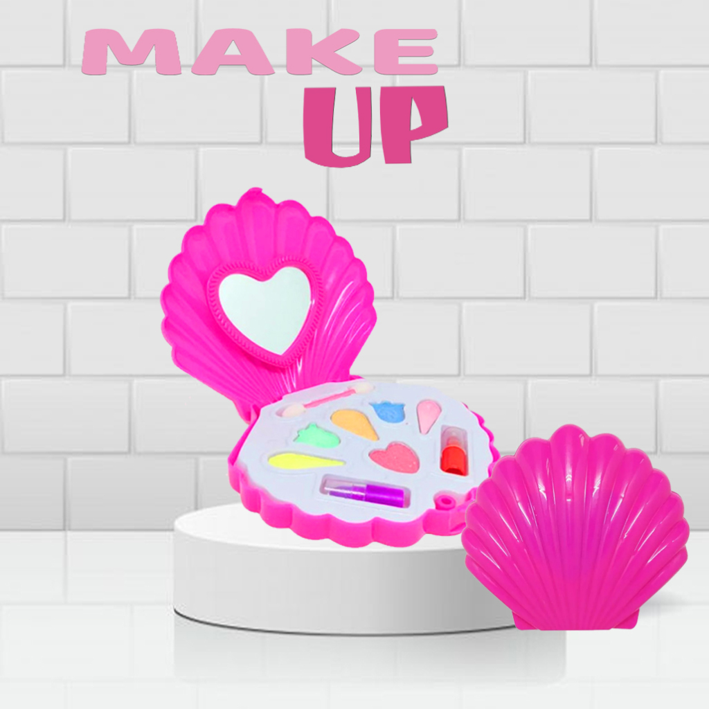 Jual RANDOM MAINAN MAKE UP SET BENTUK KERANG makeup kosmetik anak ...