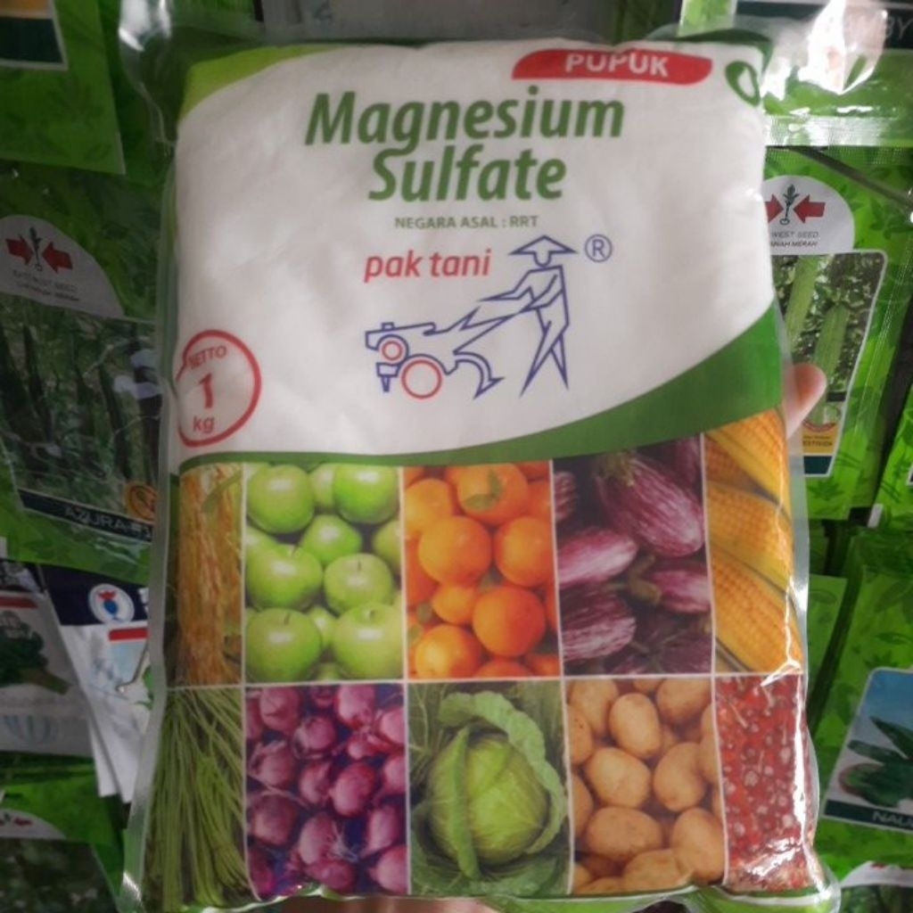 Jual Pupuk Magnesium Sulfat Pak Tani Kemasan 1kg | Shopee Indonesia