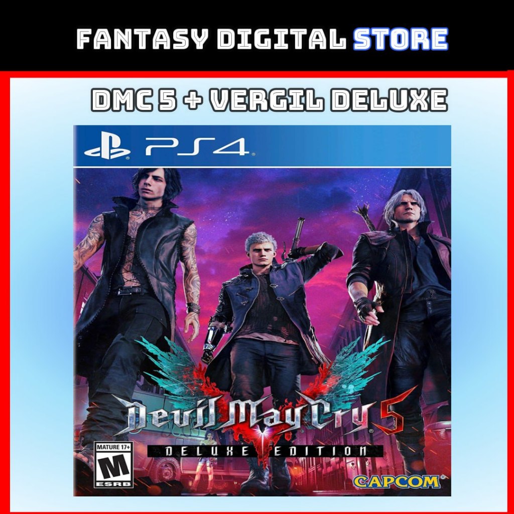 Jual Dmc Devil May Cry 5 + Vergil Deluxe / Standard PS4 PS5 | Shopee ...