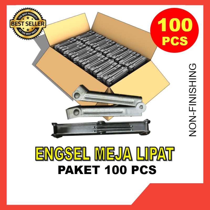Jual PRE ORDER Engsel Siku Meja Lipat 100 Pcs (25 Set) JSM Tebal 1mm ...