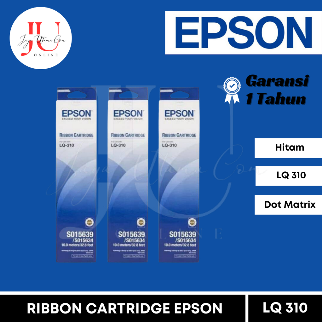 Jual Epson Pita Ribbon Cartridge LQ 310 / LX 310 / LQ 2190 Original ...
