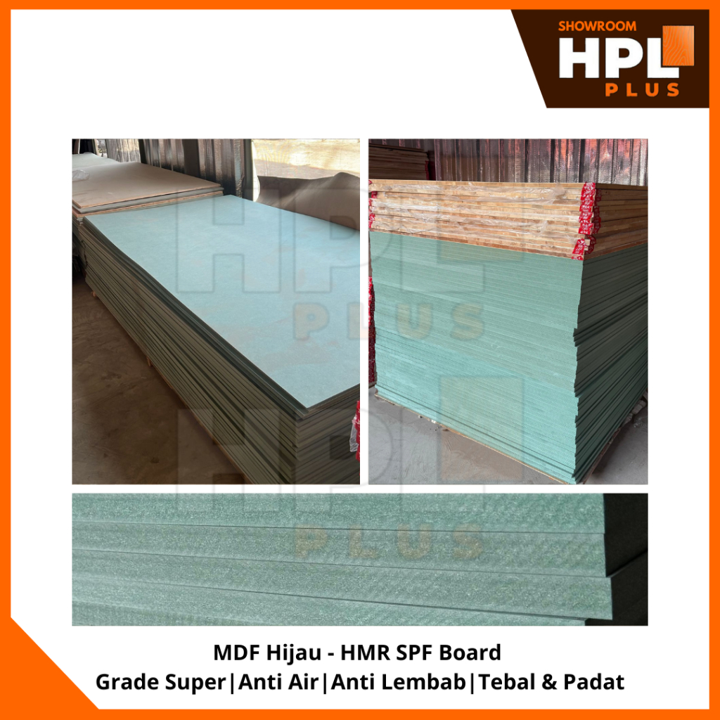 Jual MDF Hijau - HMR SPF Board | Papan Kayu Anti Air, Lembab, dan Rayap ...