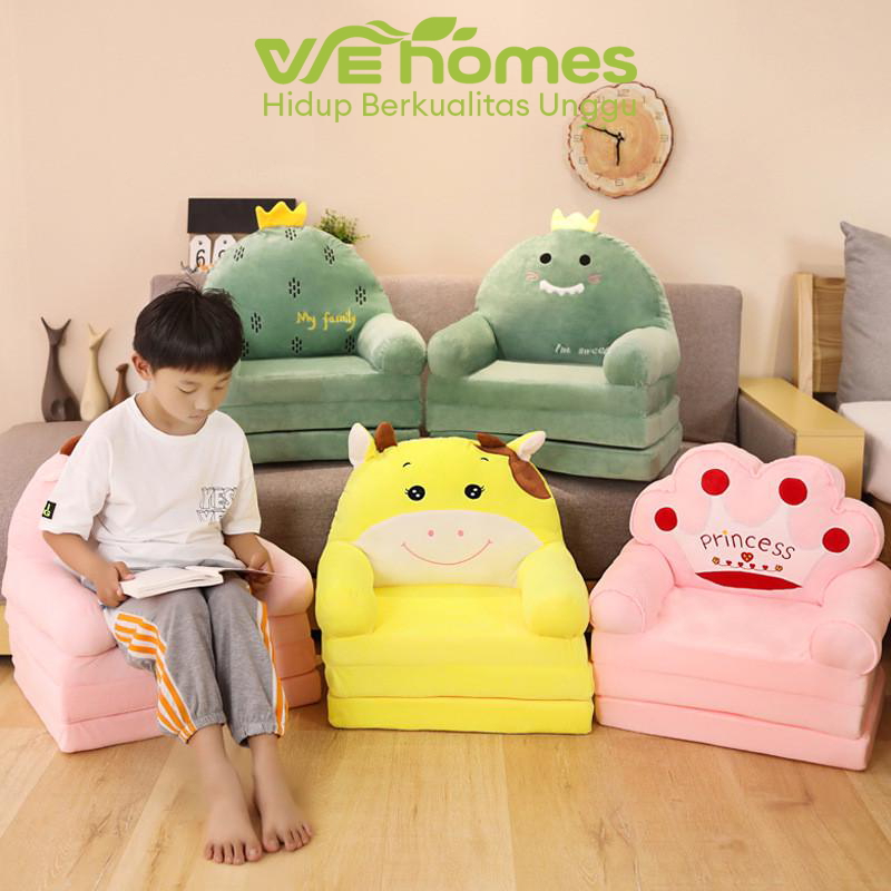 Jual Sofa Lipat Anak Kursi Santai Lipat Kursi Tidur Dengan Motif Kartun ...