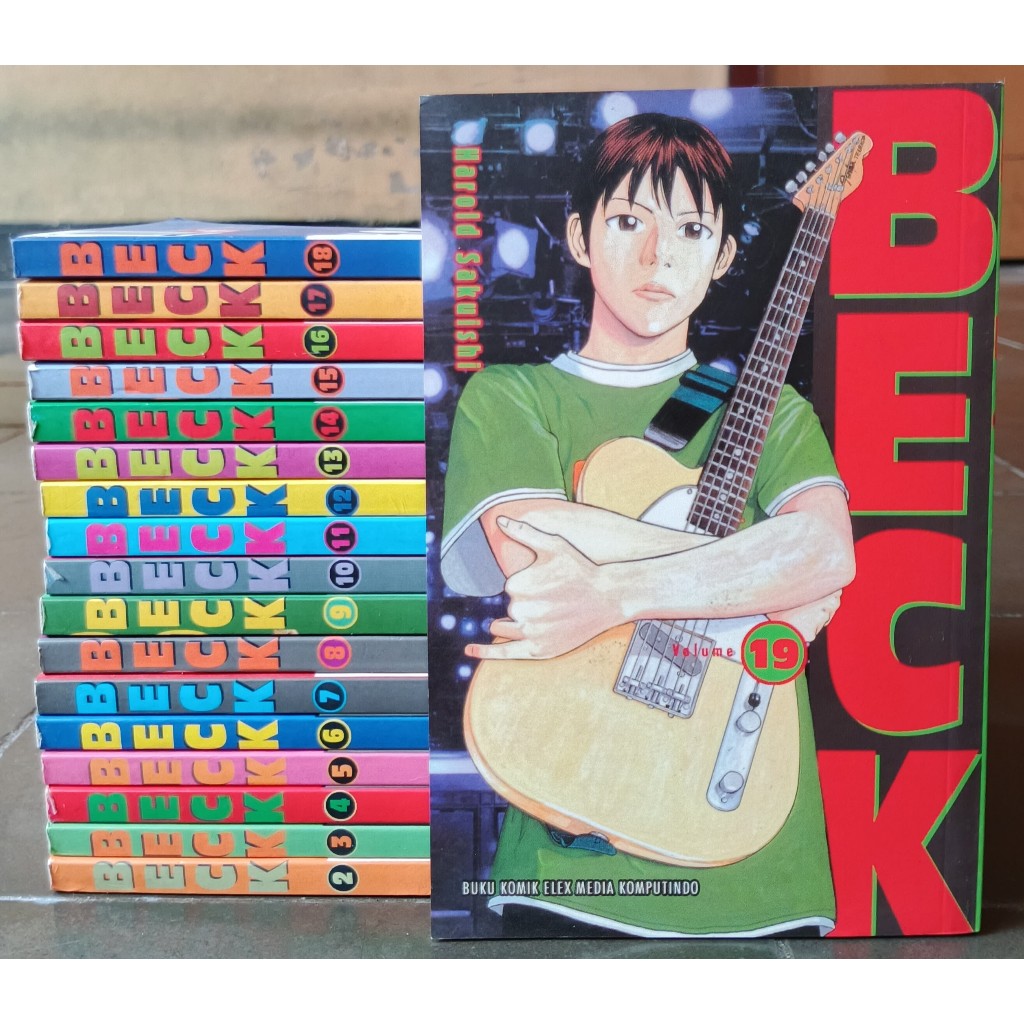 Jual Komik BECK Volume 2-19 (Total 18 Buku) Dijual Sepaket/Set (Kolpri ...
