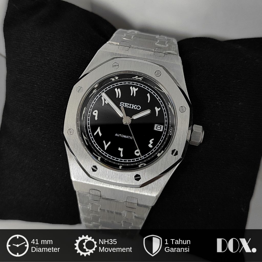 Jual Jam Tangan Seiko Royal Oak Arabic Dial NH35 Automatic Full ...