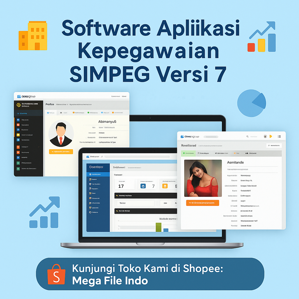 Jual Software Aplikasi Kepegawaian SIMPEG Versi 7 | Shopee Indonesia