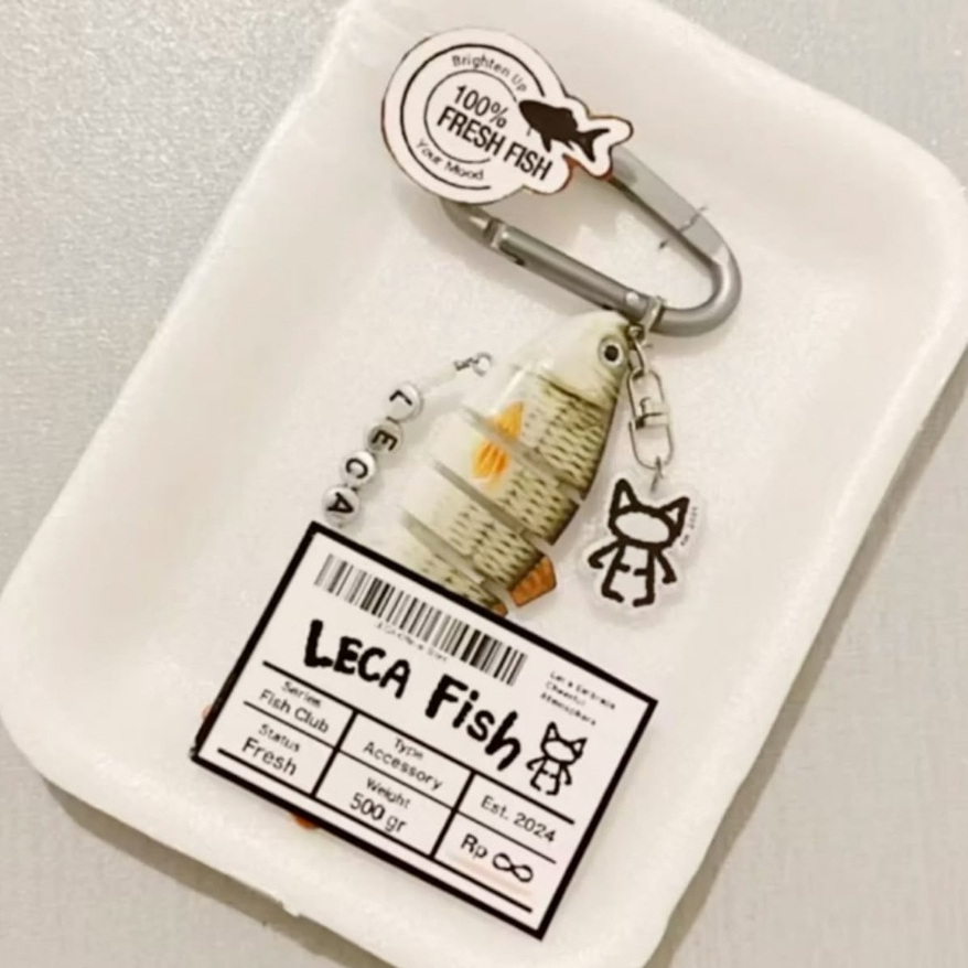 Jual KEYCHAIN/ CARABINER FISHING /Ikan | Keychain Fish | Gantungan Ikan ...