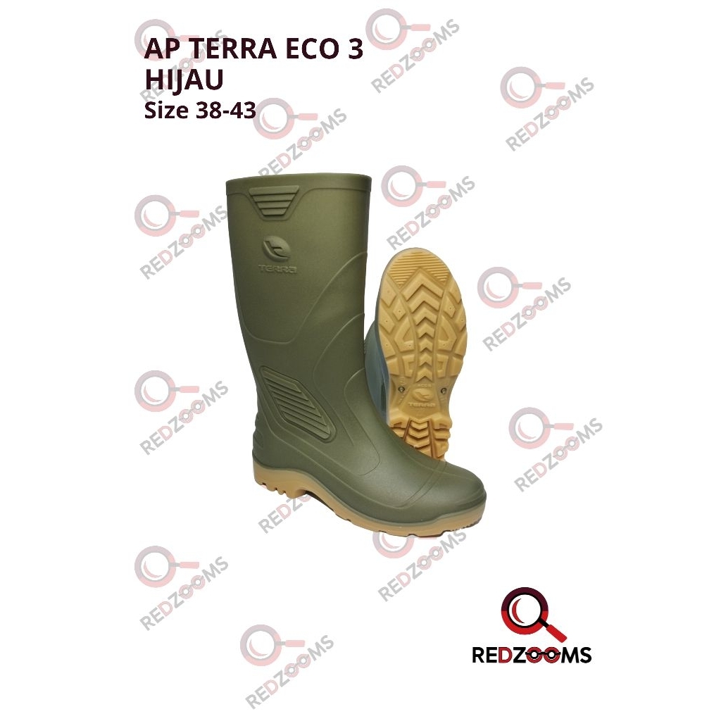 Jual Sepatu Boot Tinggi TERRA ECO 3 AP BOOTS Kuning Hijau Orange - Anti ...