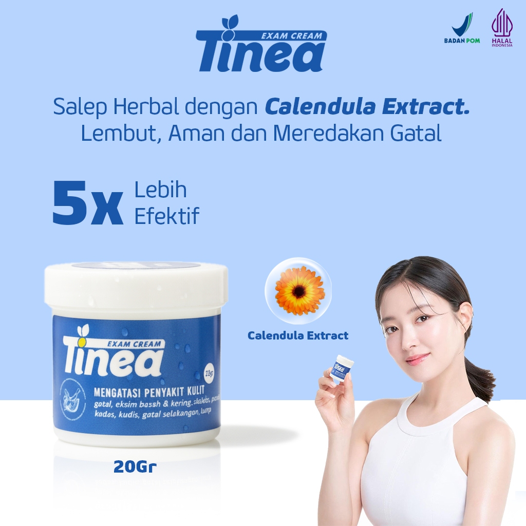 Jual PAKET ISI 3 PCS - Tinea Exam Cream – Salep Herbal dengan Ekstrak ...