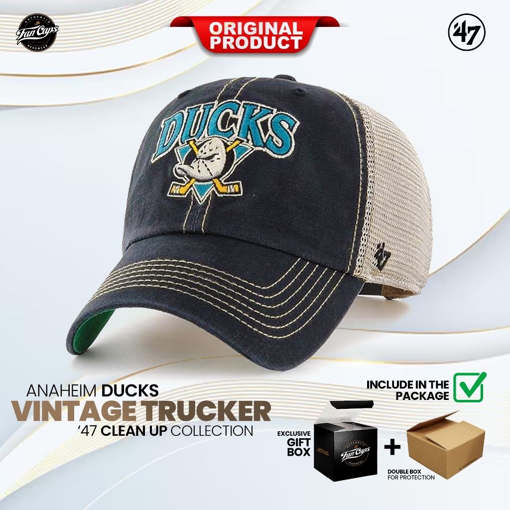Jual Topi 47 Original NHL Anaheim Ducks Vintage Tucker Clean Up warna ...