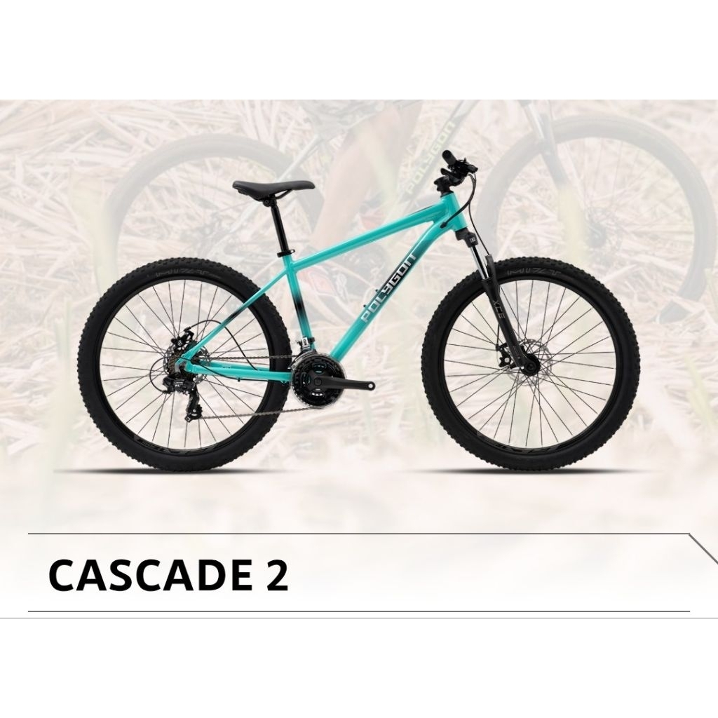 Jual Sepeda Gunung 27.5 Inch POLYGON CASCADE 2 NEW 2026 3x7 speed ...