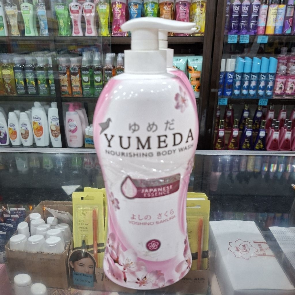 Jual Yumeda BodyWash Japanese Sakura BUY1GET1 SUDAH BENDETPROMO @600ml ...