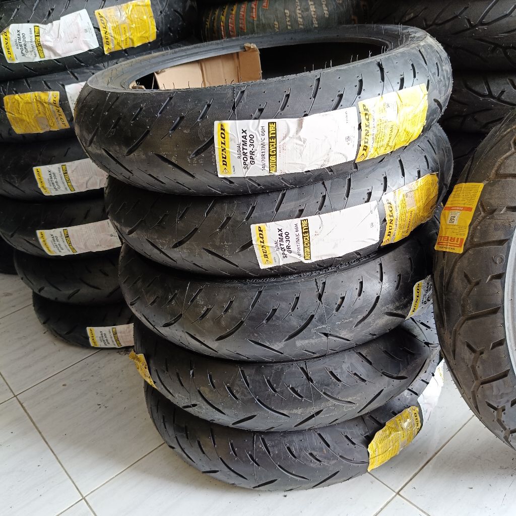 Jual ban ring 17 140/70 Dunlop Radial sport GPR 300 tubles THN produksi ...
