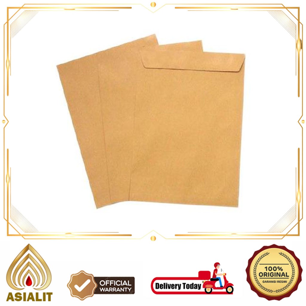 Jual Amplop Folio Execuive Surat Coklat Map F4 | Shopee Indonesia